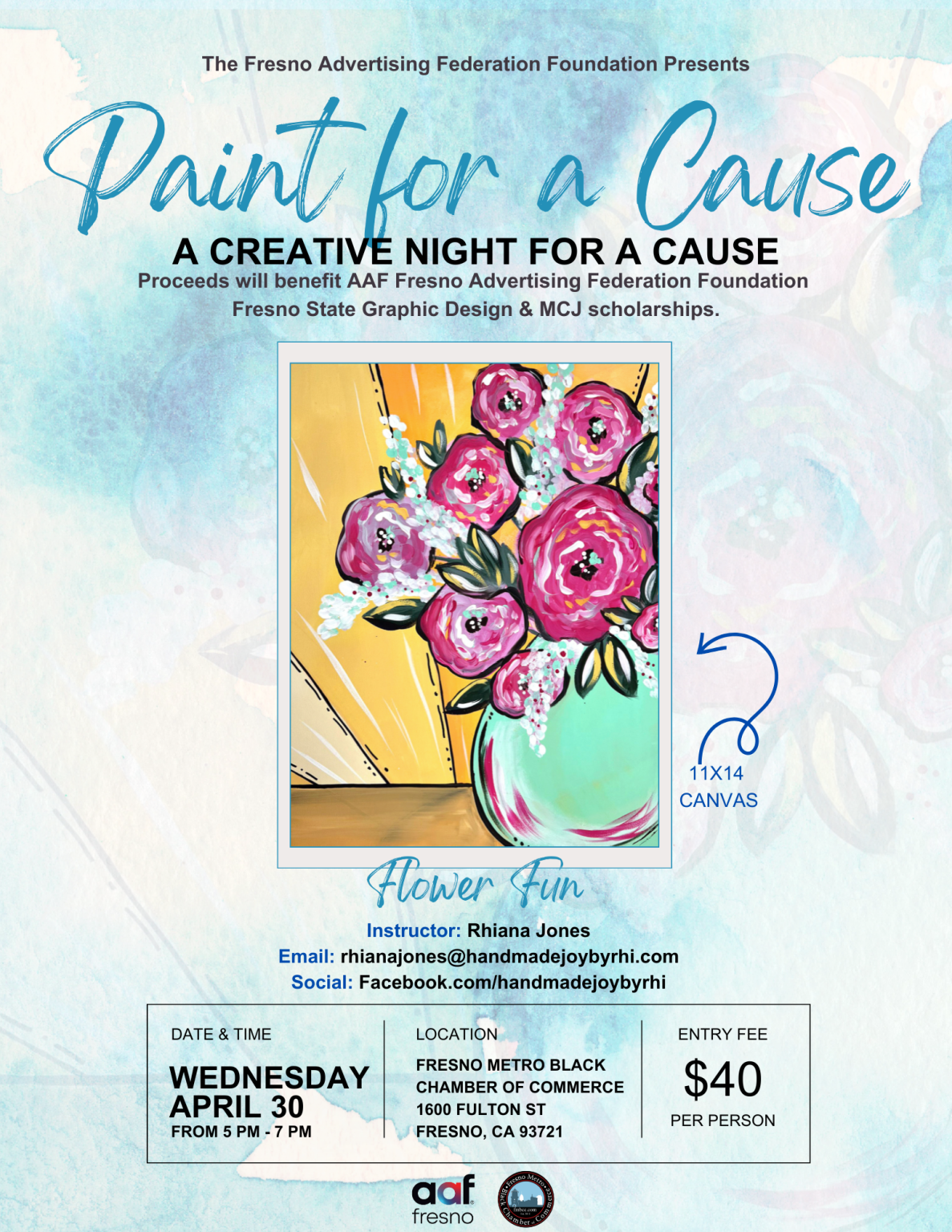 Paint for a Cause: A Creative Night for a Cause | AAF Fresno